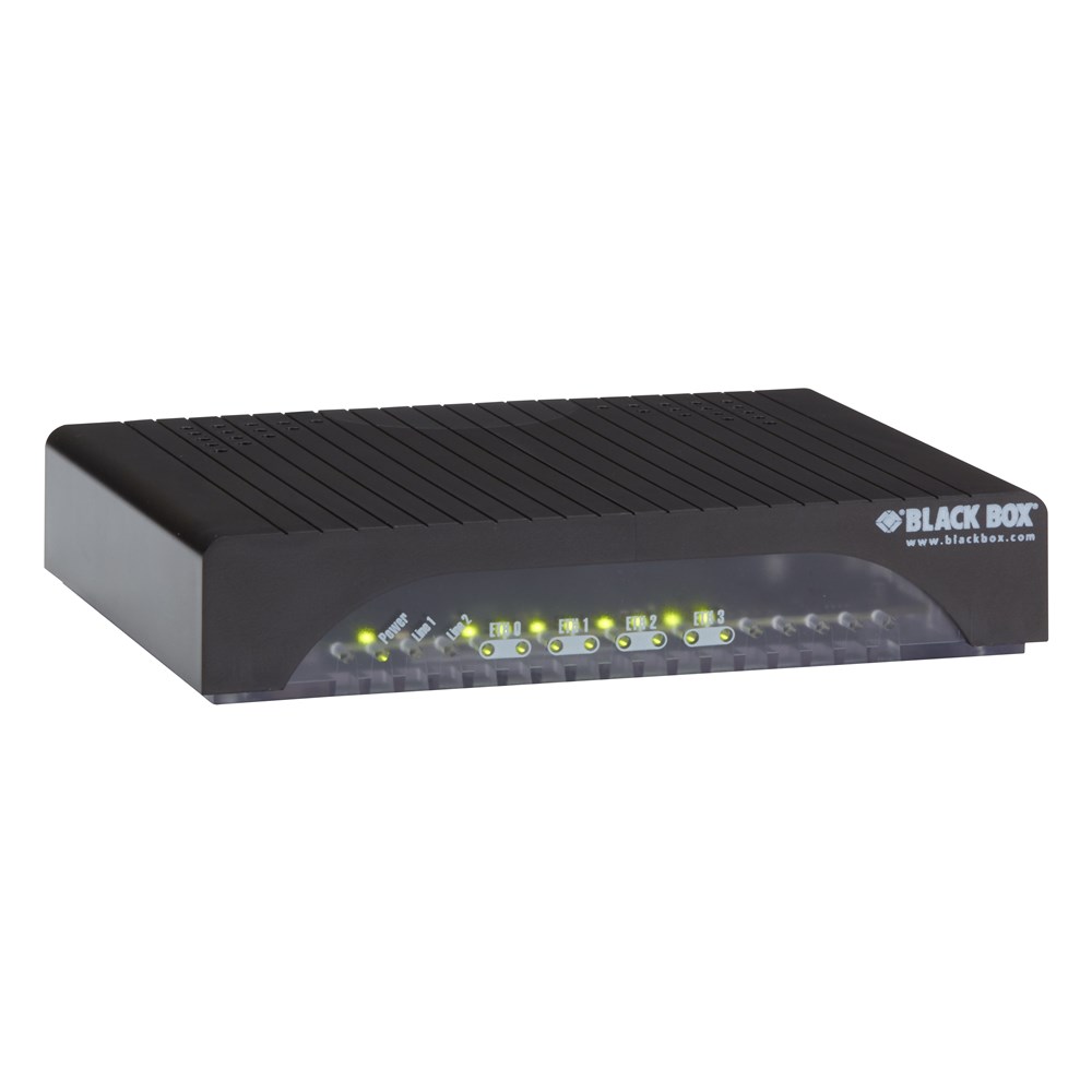 4-Port Ethernet Extender - Amber Tech