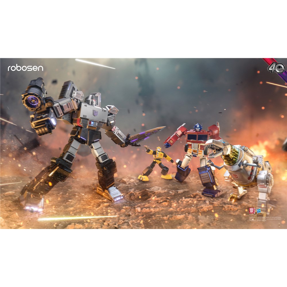 Megatron G1 Transformers Robosen - Amber Tech