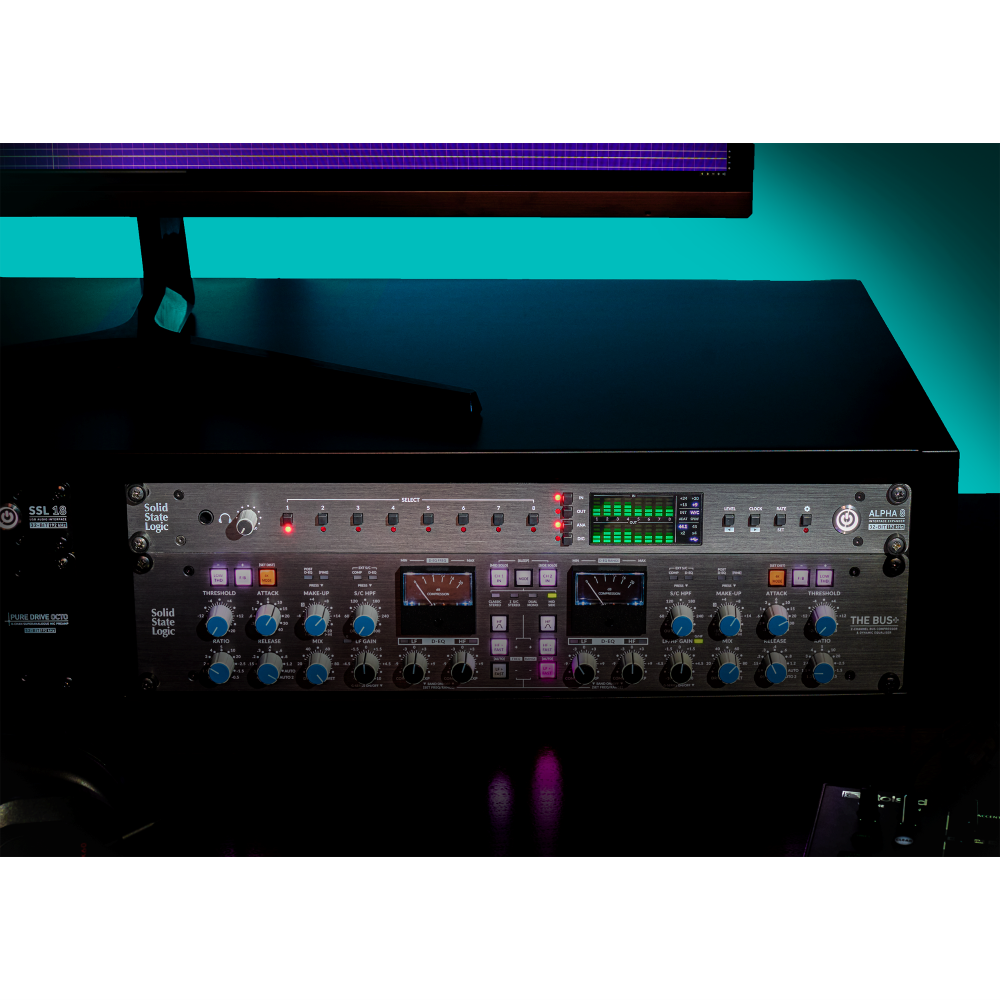 SSL Alpha 8 Audio Interface - Amber Tech