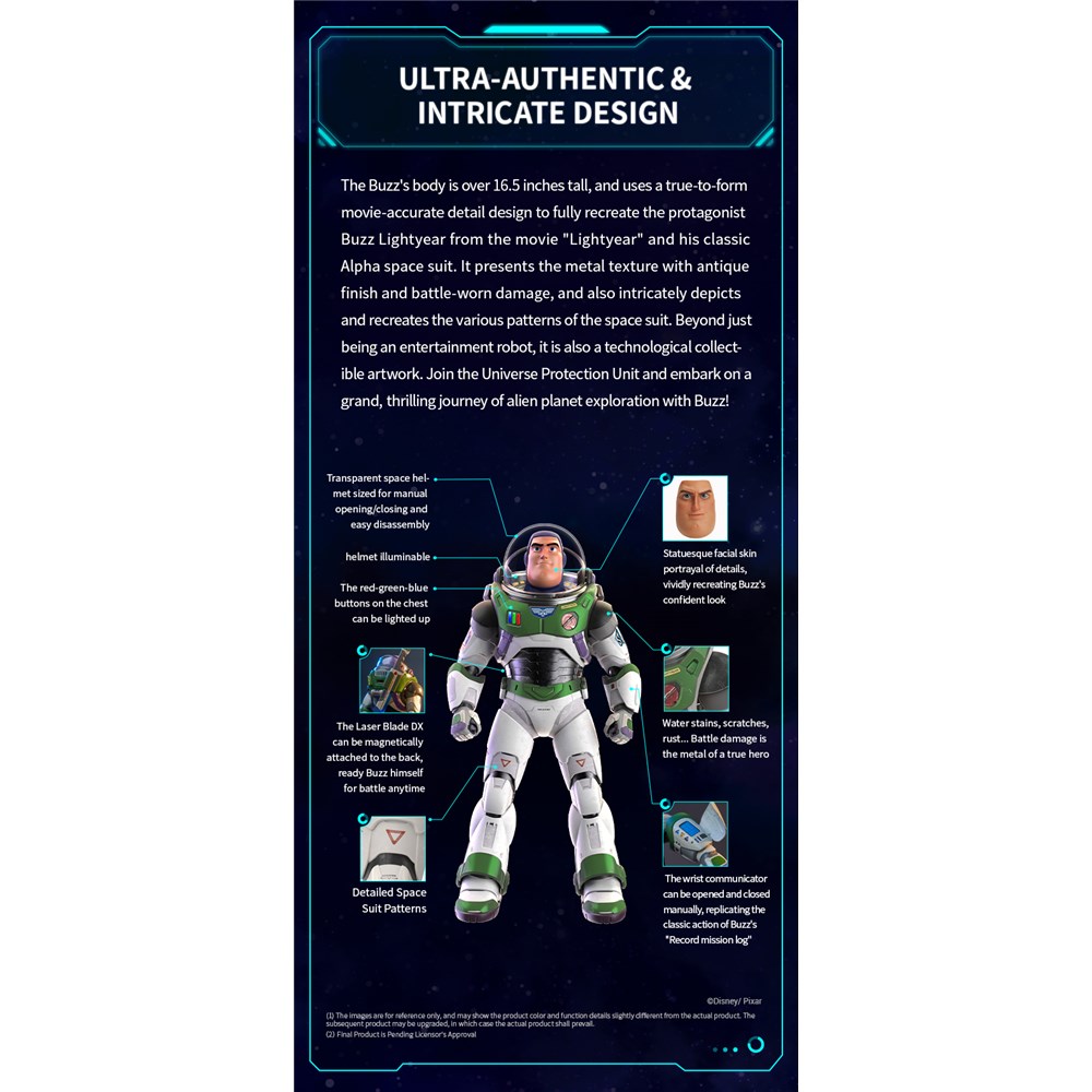 Buzz Lightyear Infinity Pack Limited - Amber Tech