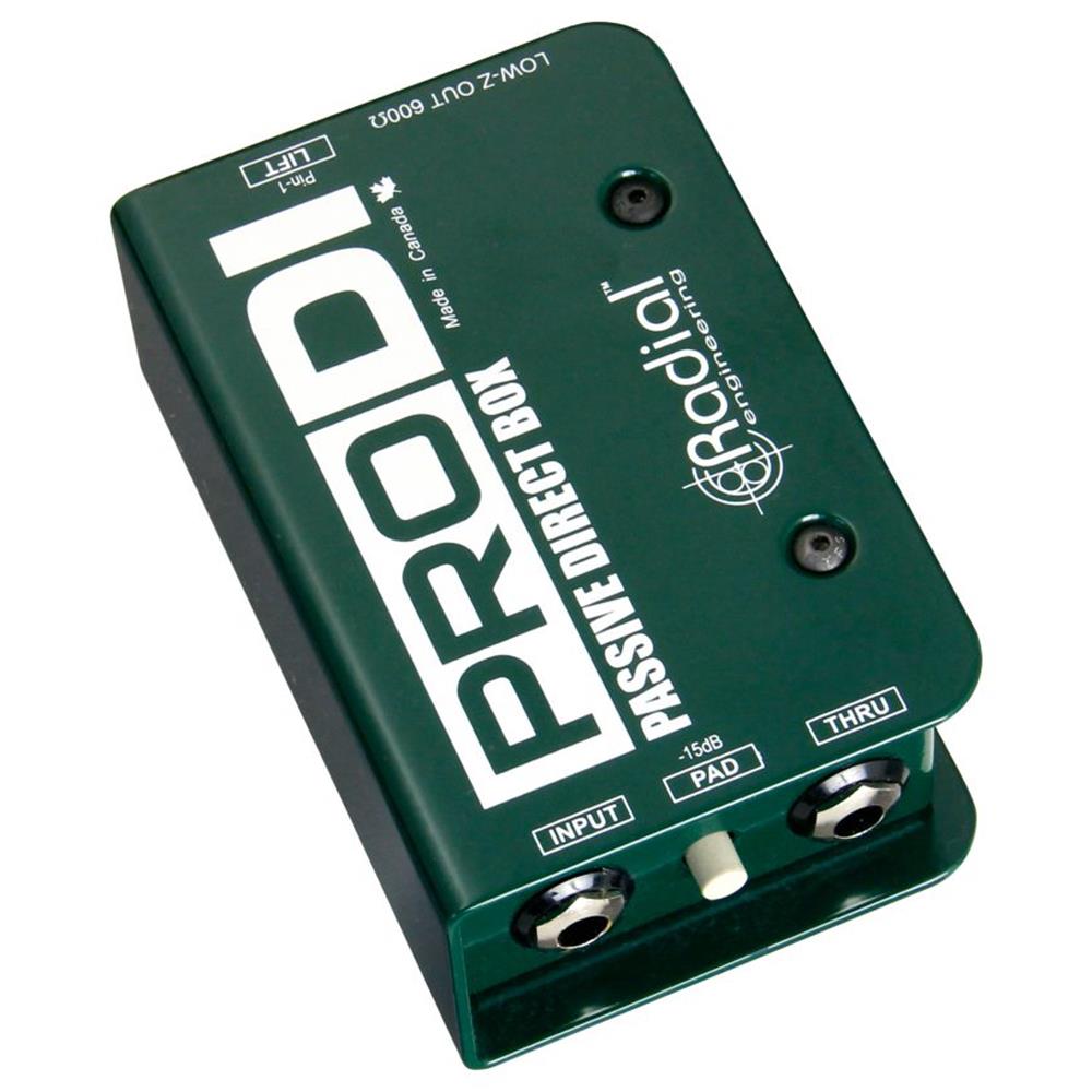 RADIAL PRODI Passive Direct Box | Radial Engineering - Amber Tech