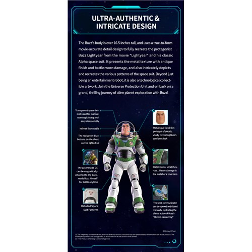 Buzz Lightyear Infinity Pack Limited - Amber Tech