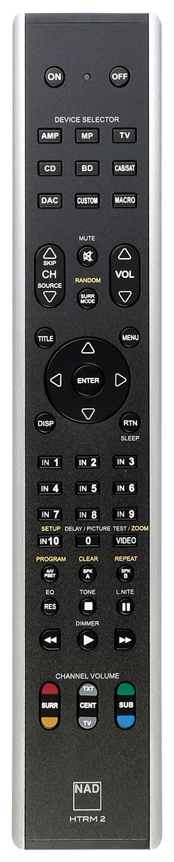 HTRM2 NAD REMOTE - Amber Tech