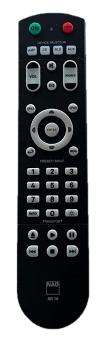 SR10 Remote Control - Amber Tech