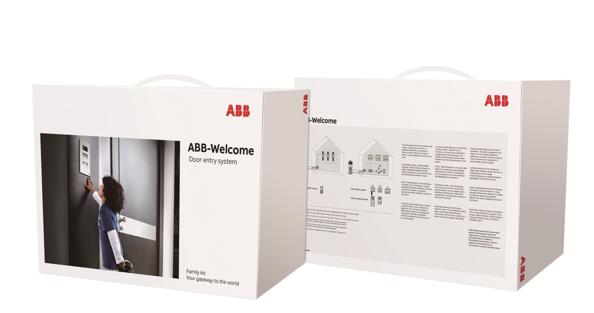 ABB 2W 4.3" SM FAMILY MINI KIT M204 - Amber Tech