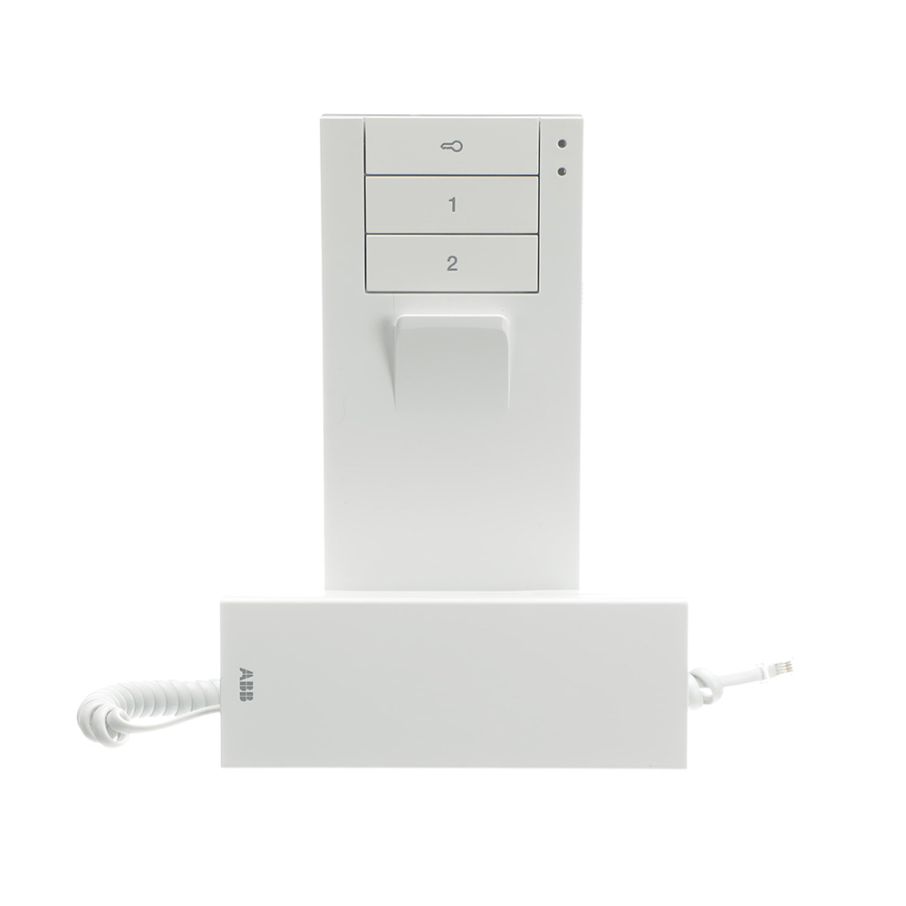Apparecchio Citofonico Intercom ABB Cornetta Citofono 3 Pulsanti ...