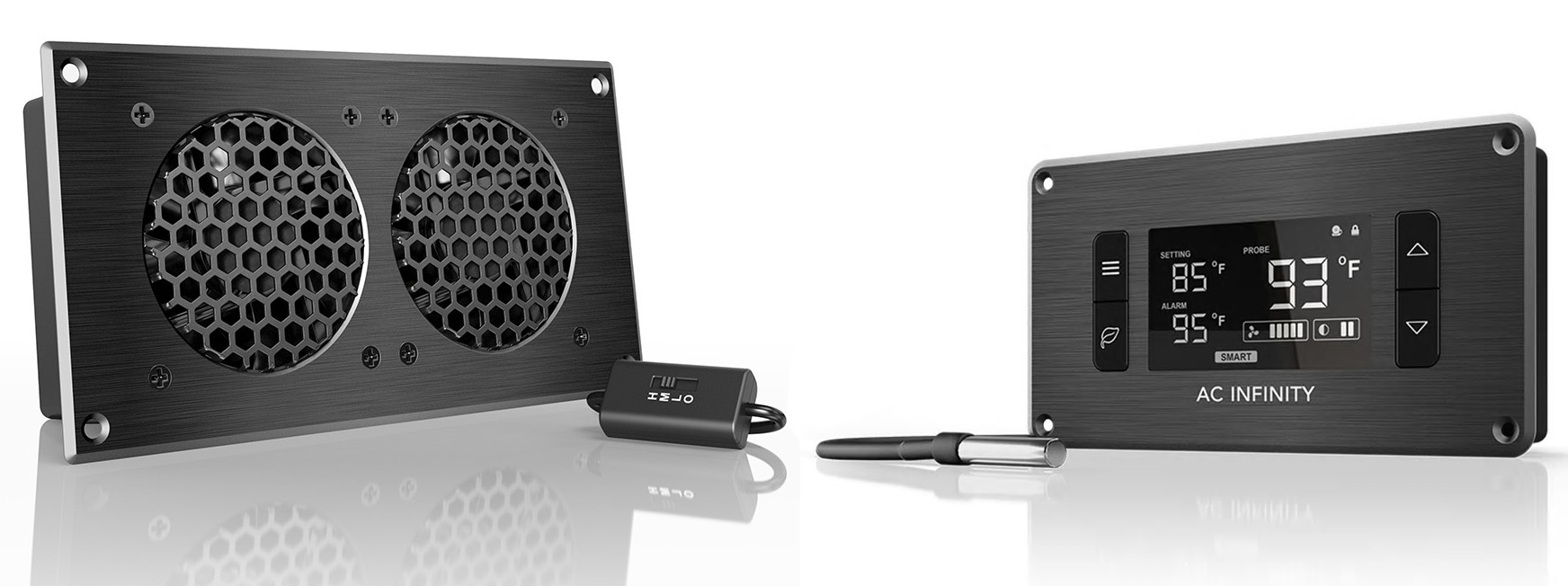 Airplate S5 + ATC cooler | AC Infinity - Amber Tech