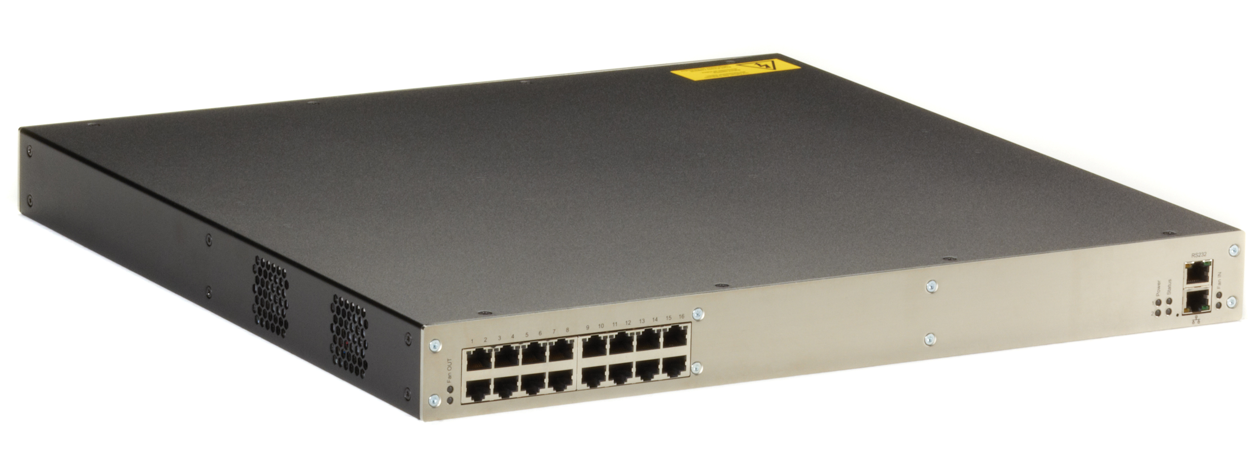 KVM Compact Matrix Switch 16-P ort - Amber Tech