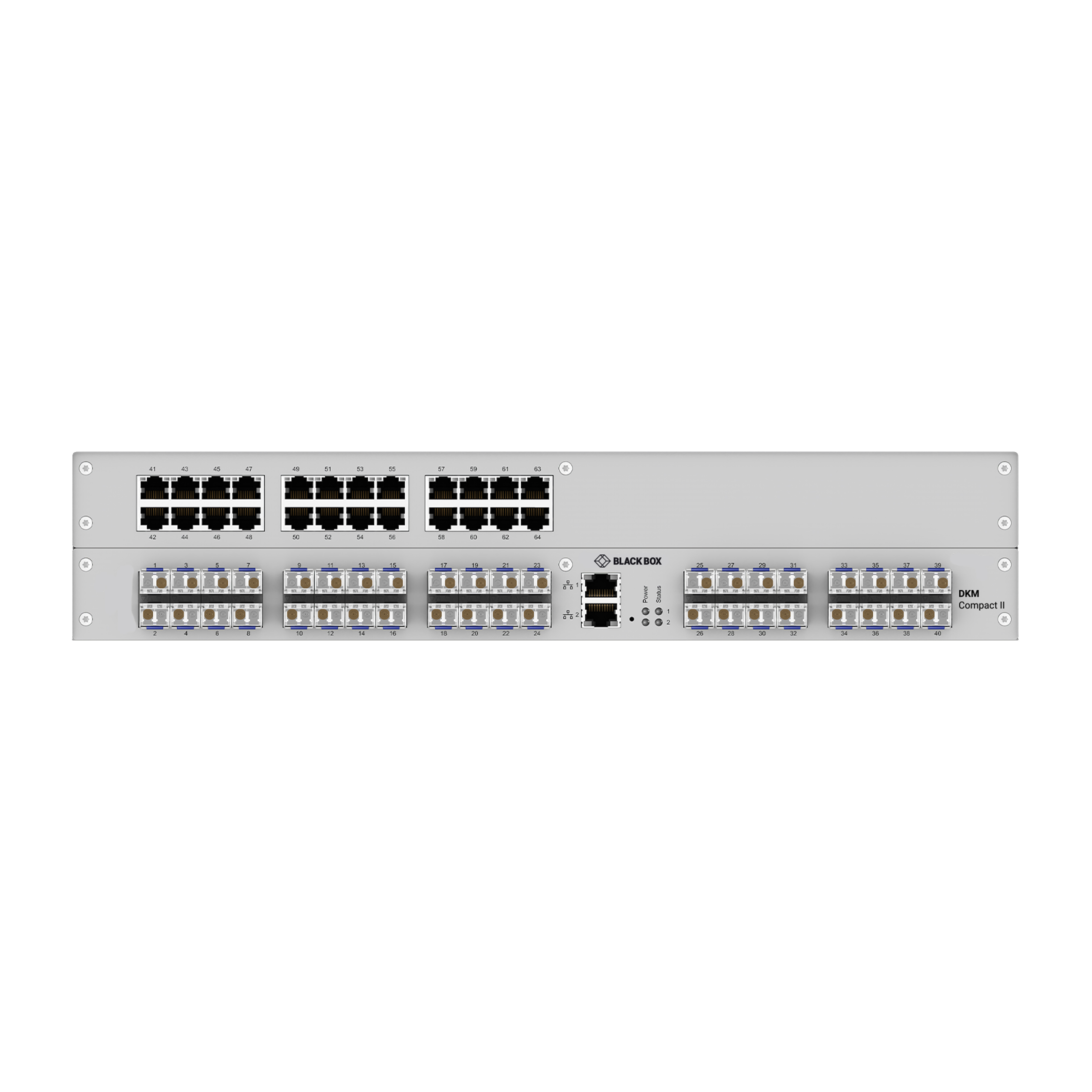 KVM Matrix Switch - 64-Port ( 24) C - Amber Tech