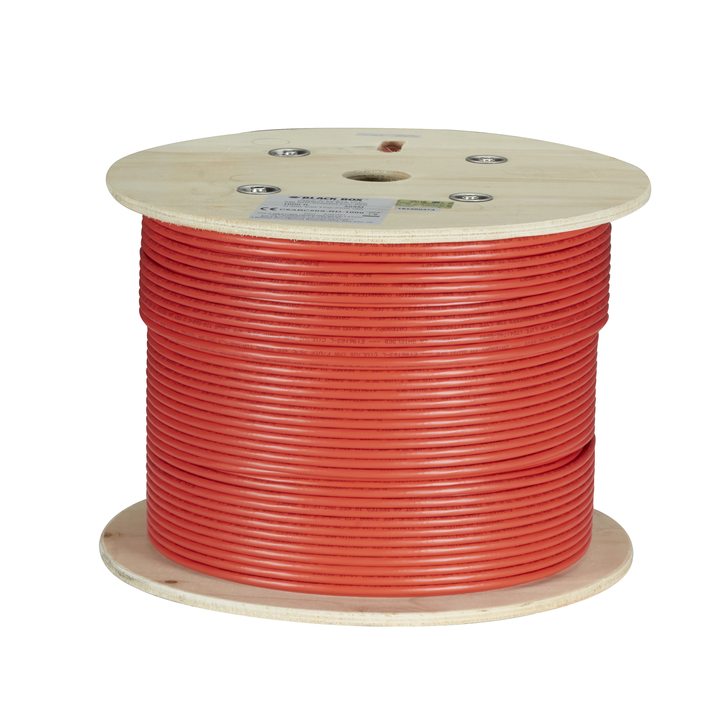 CAT6A Bulk Cable Stranded UTP 650MH | Black Box - Amber Tech