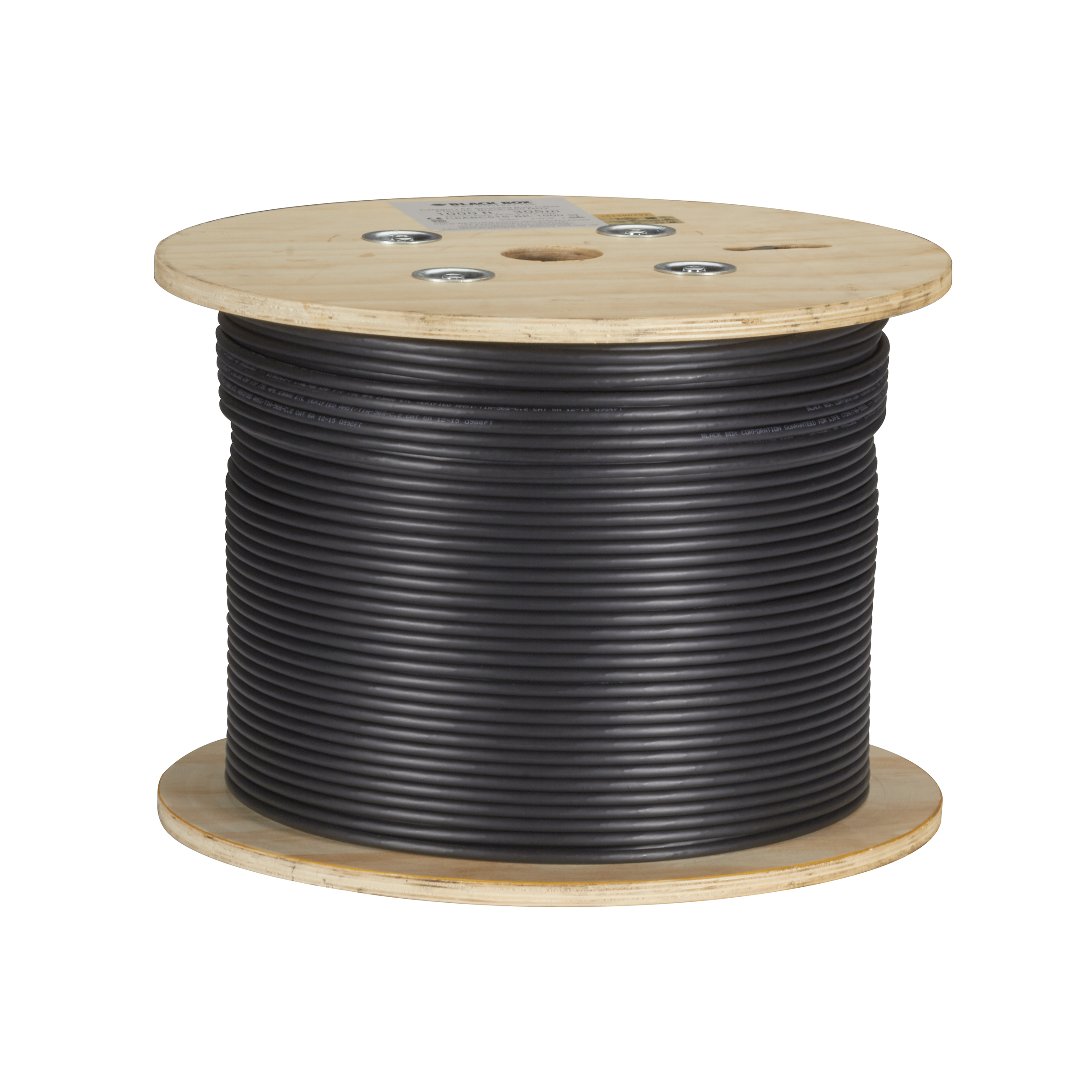CAT6A Bulk Cable Stranded SFTP 650M | Black Box - Amber Tech