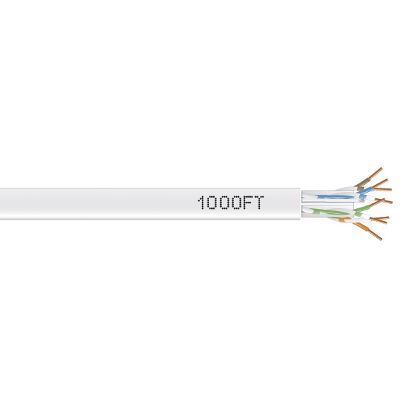 CAT6 550-MHz Solid Bulk Cable UTP C - Amber Tech