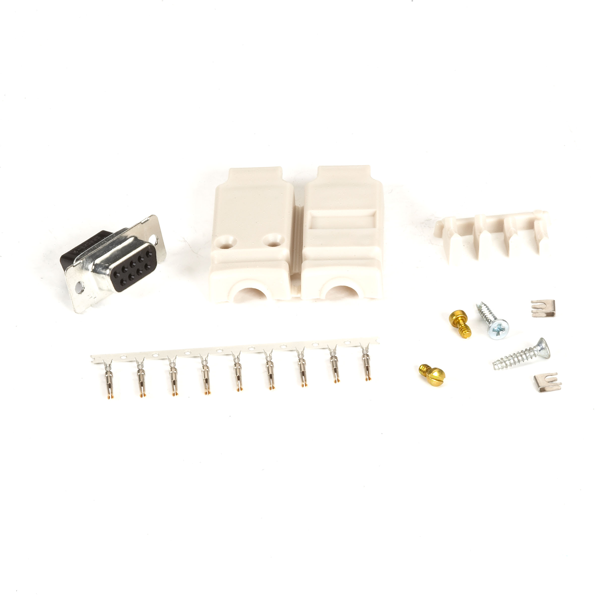 DB9 Female Connector Assembly Kit - Amber Tech