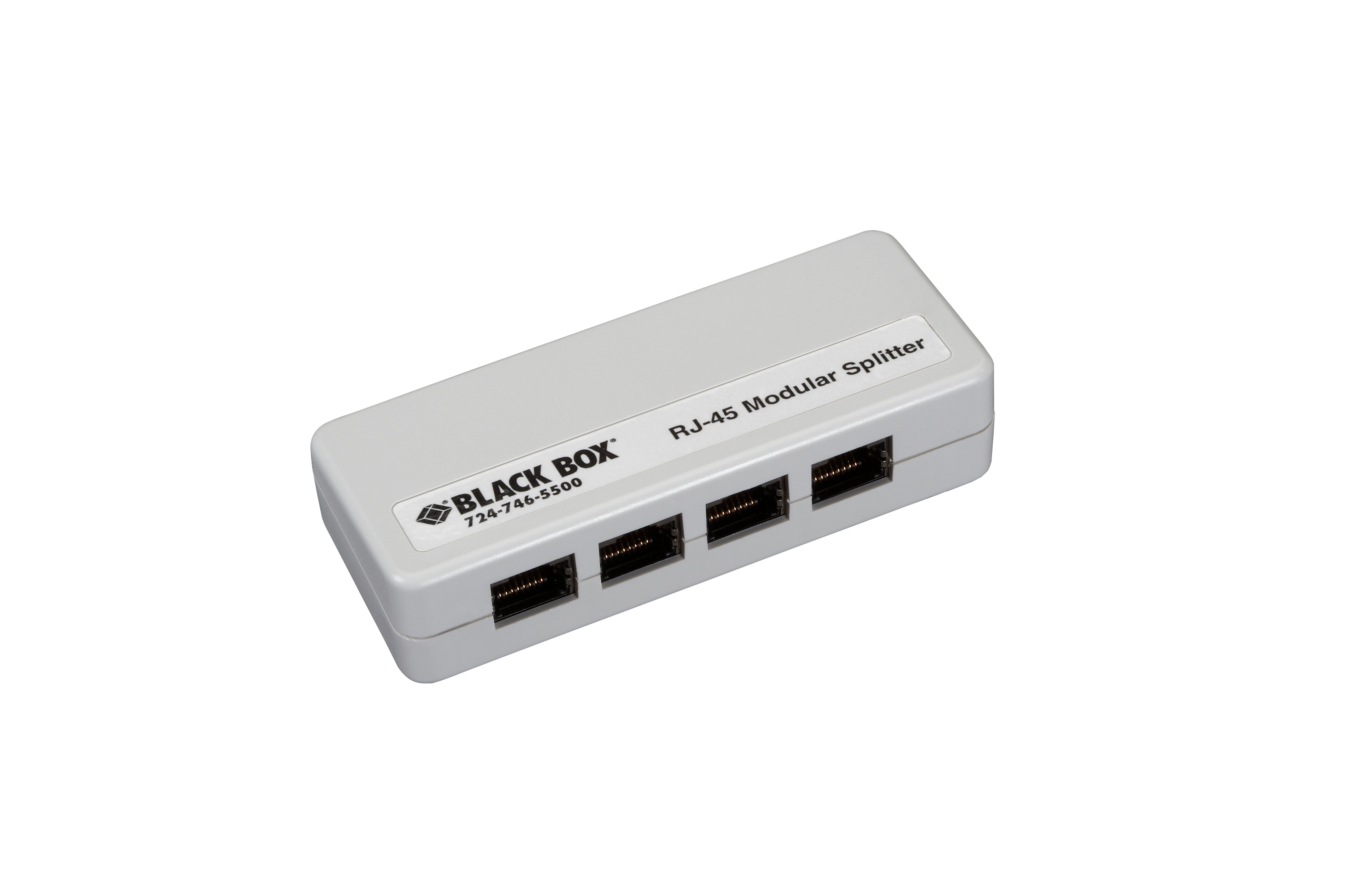 RJ45 Modular Splitter A-Pin Sh ield - Amber Tech