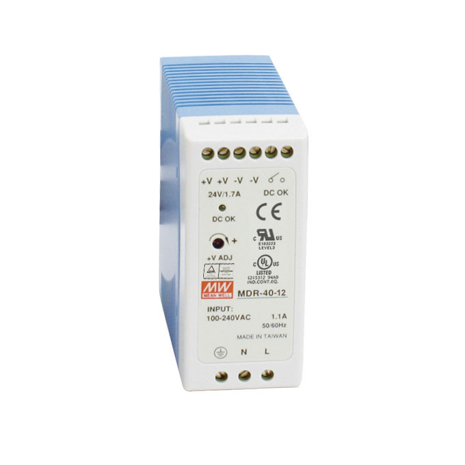 DIN RAIL POWER SUPPLY 40W, 12V DC - Amber Tech