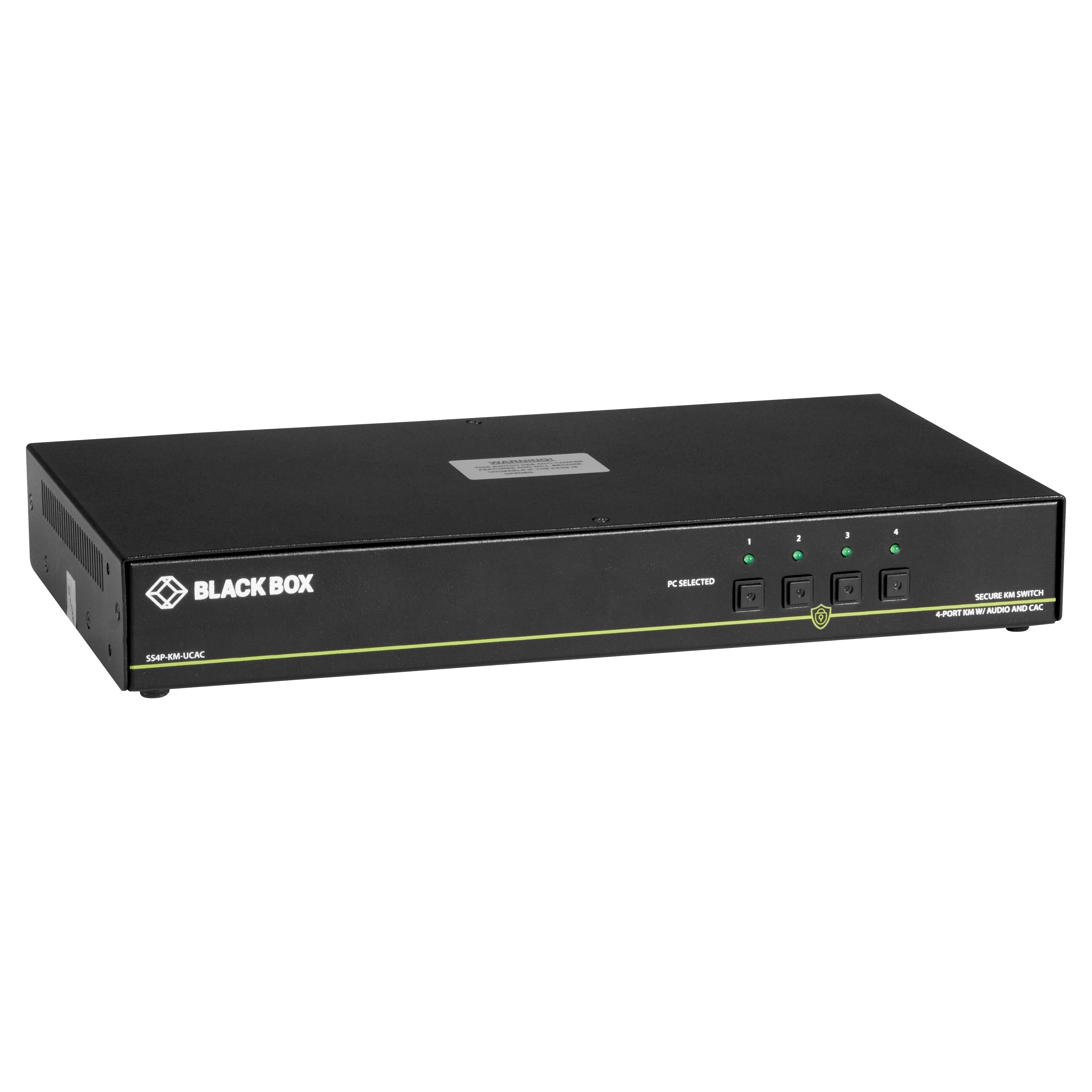 Secure KM Switch NIAP 3.0 - 4 -Port - Amber Tech