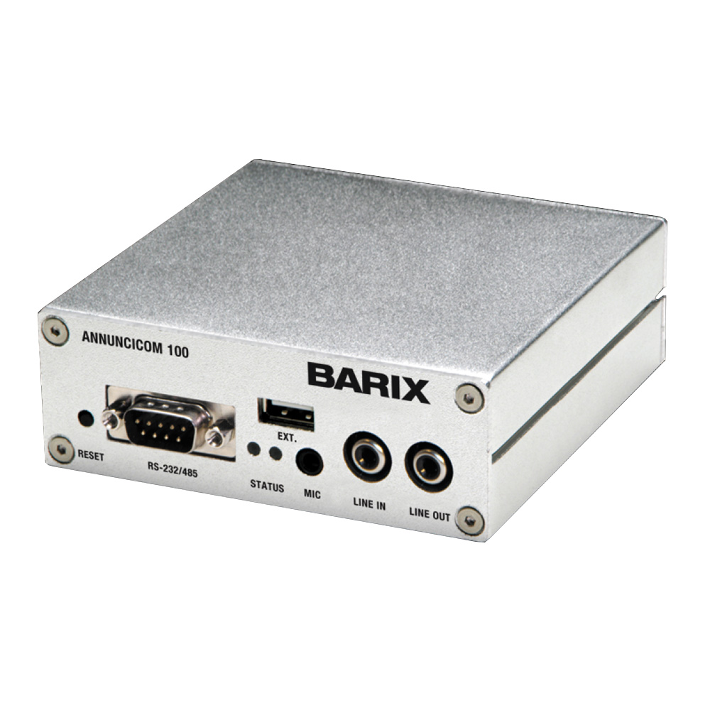 Barix Annuncicom 100 | Audio Decoder & Encoder - Amber Tech