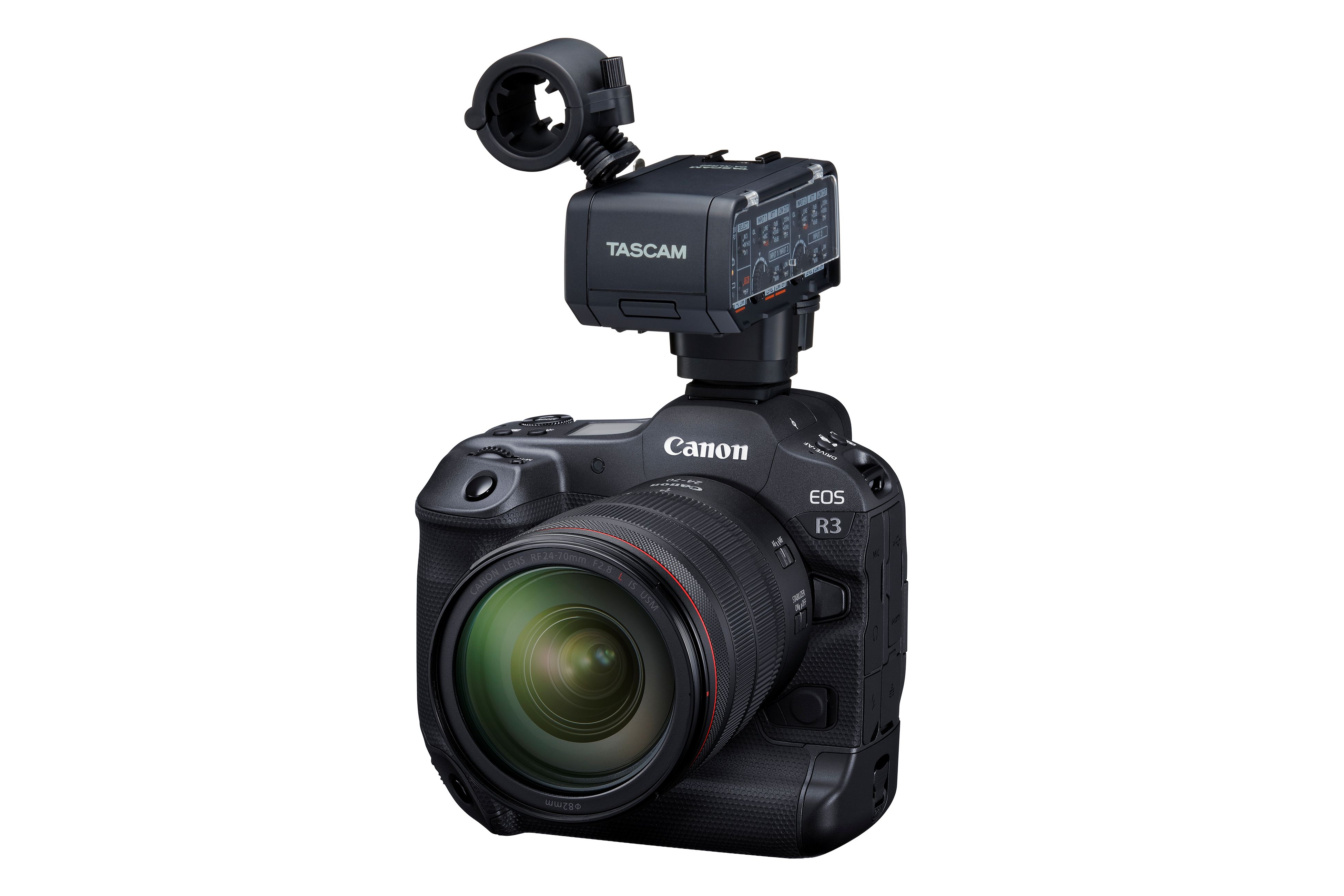 XLR Mic Adapter for Canon DSLR Came - Amber Tech