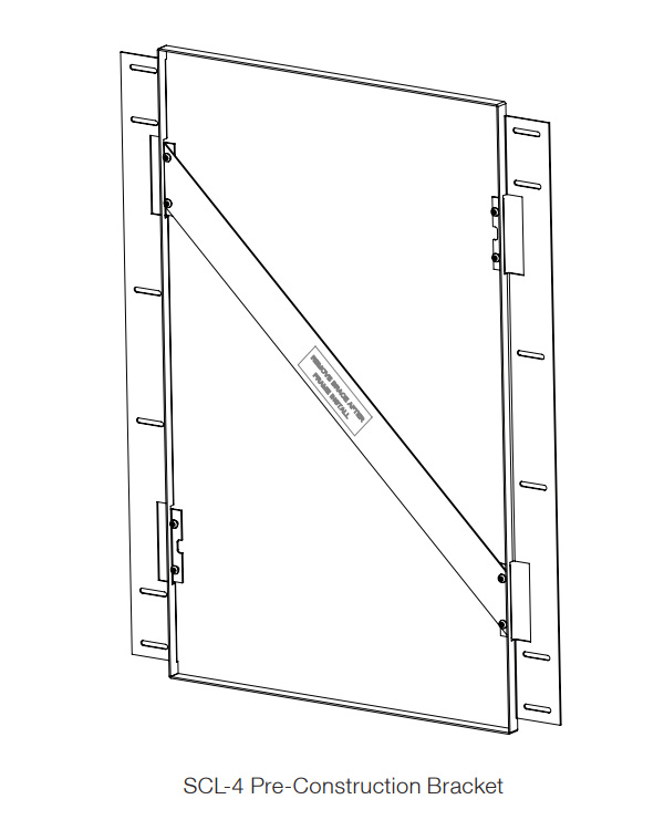 NEW-CONSTRUCTION BRACKET FOR SCL-4 - Amber Tech