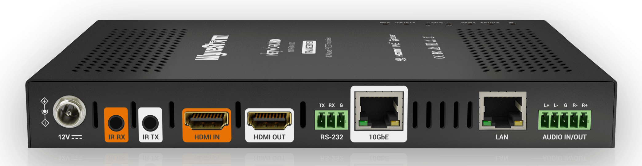 4K HDR Low latency PoE Encoder with - Amber Tech