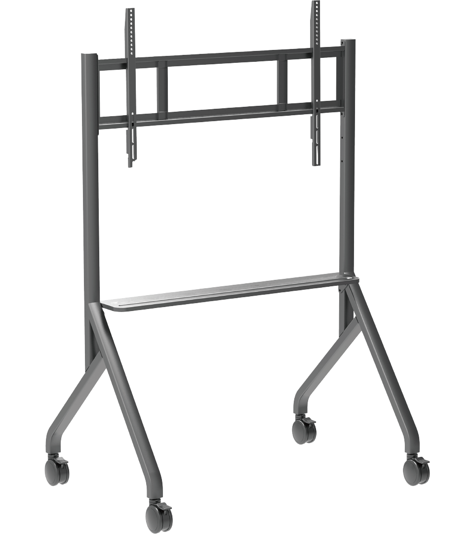 Mobile Floor Stand - Up to 86" - Amber Tech