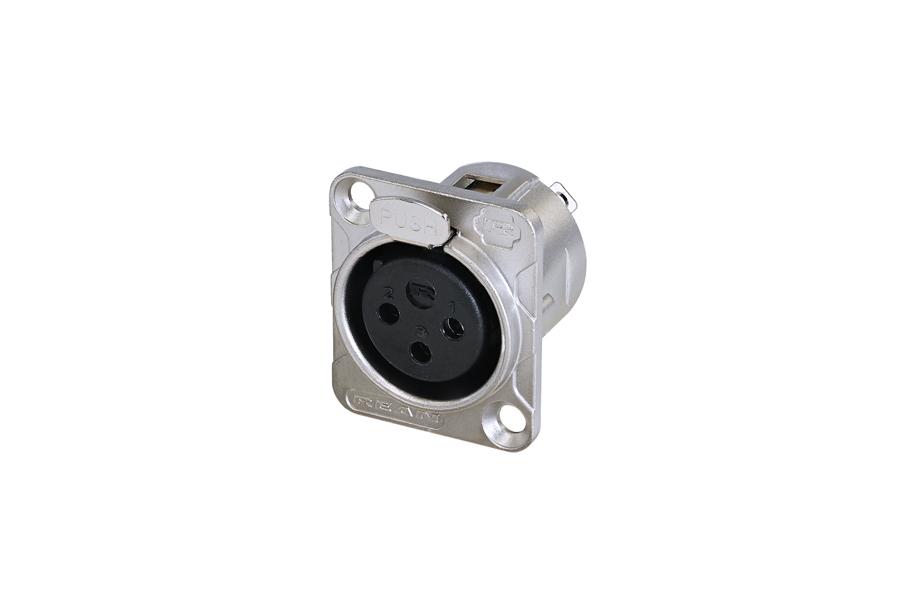 REAN 3 pin XLR female panel mount n - Amber Tech