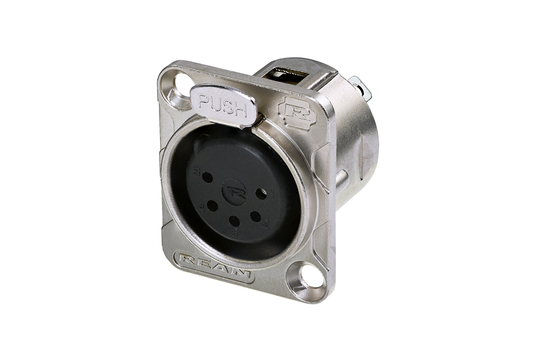 REAN 5 pin XLR female panel mount n - Amber Tech