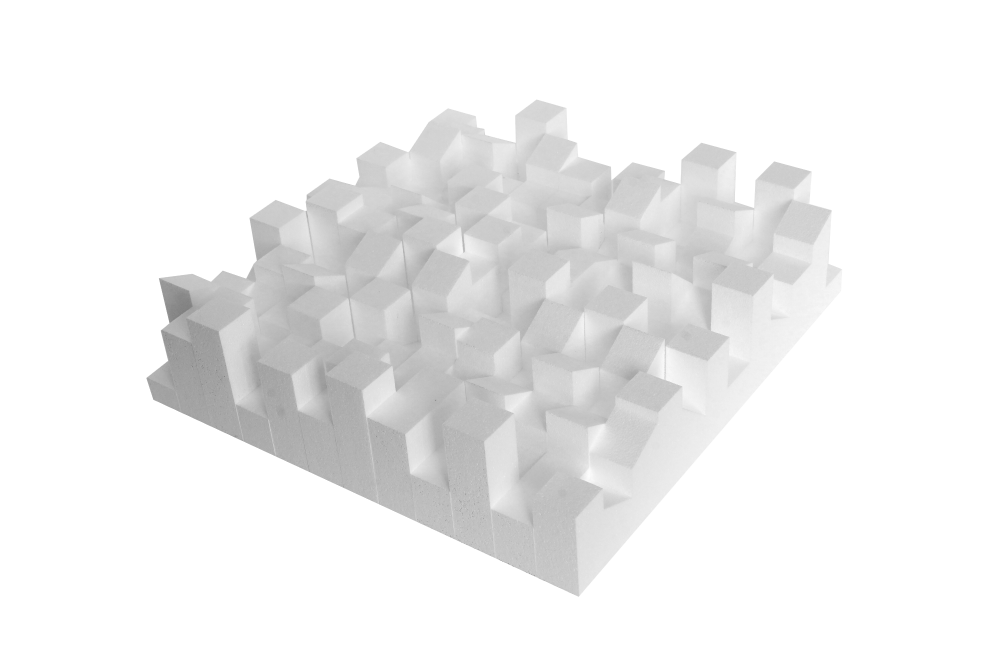 BIG FUSER WHITE 60*60*16CM (MC3) SA - Amber Tech