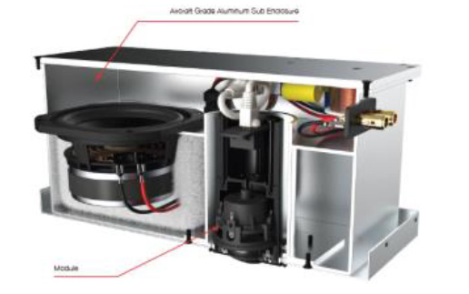 James 63SA-07 Subwoofer Section/Pre - Amber Tech