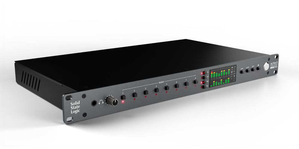 SSL Alpha 8 Audio Interface - Amber Tech