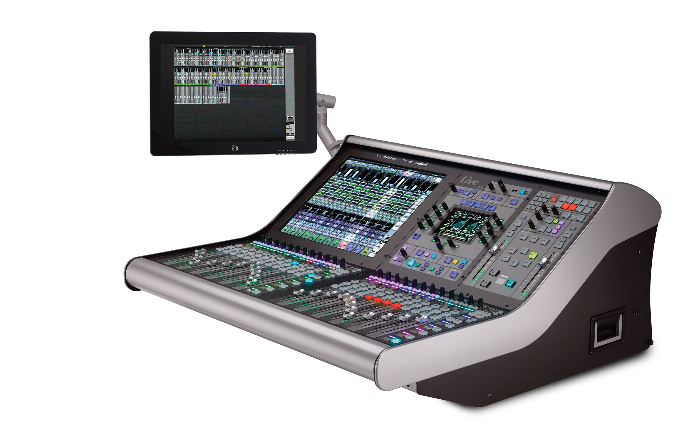 LIVE L350+ Console with 26 faders - Amber Tech