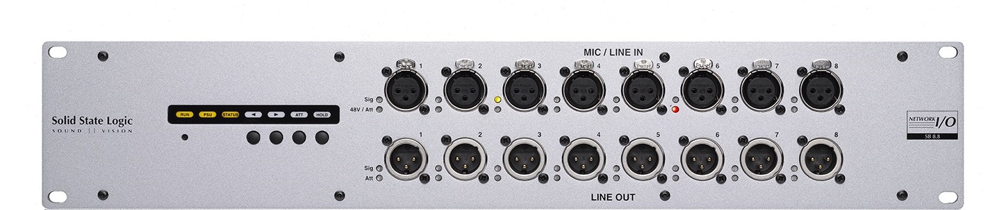 Stagebox with 8 Mic/Line In 8 Line | Solid State Logic - Amber Tech