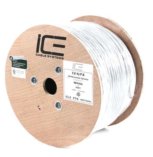 FX 14AWG 4 Core 152m W/Proof Black - Amber Tech