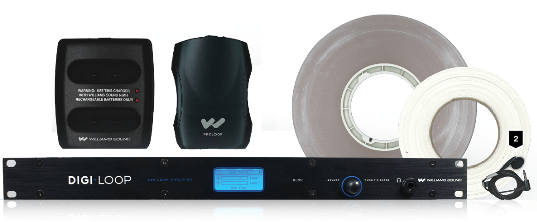 Loop Amp System With Dsp DL207SYS W - Amber Tech