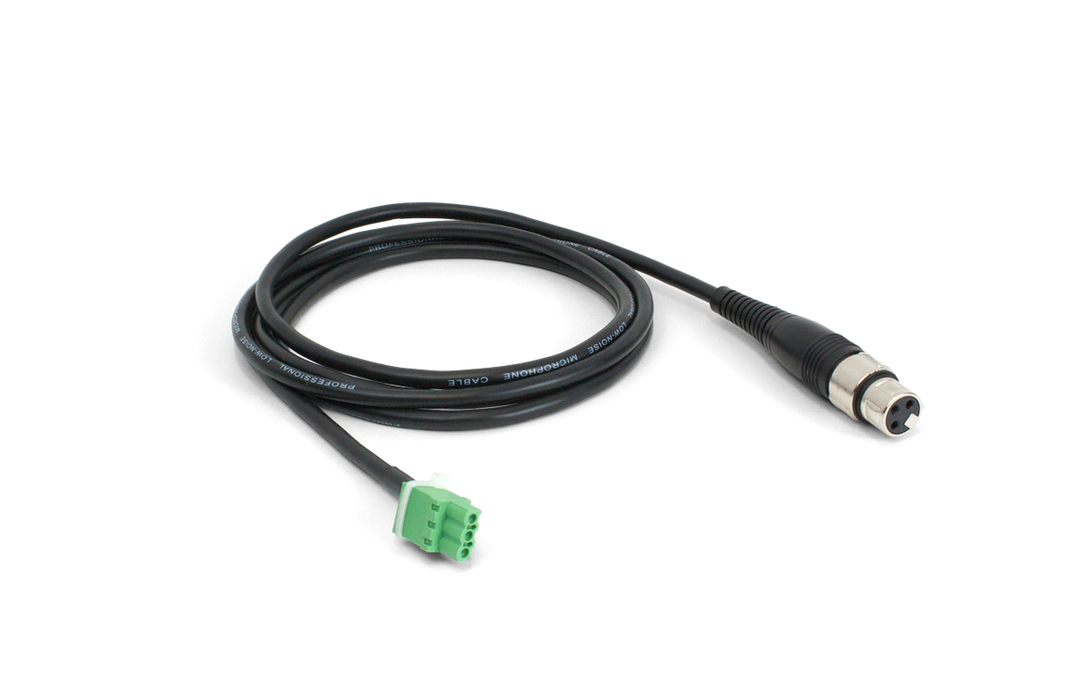 Xlr F To 3-Pin Phoenix Cable ( WCA0 - Amber Tech