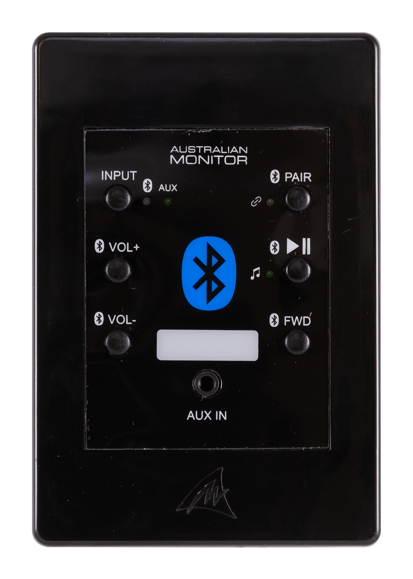 Bluetooth Wall Panel Black WPBT-B A - Amber Tech