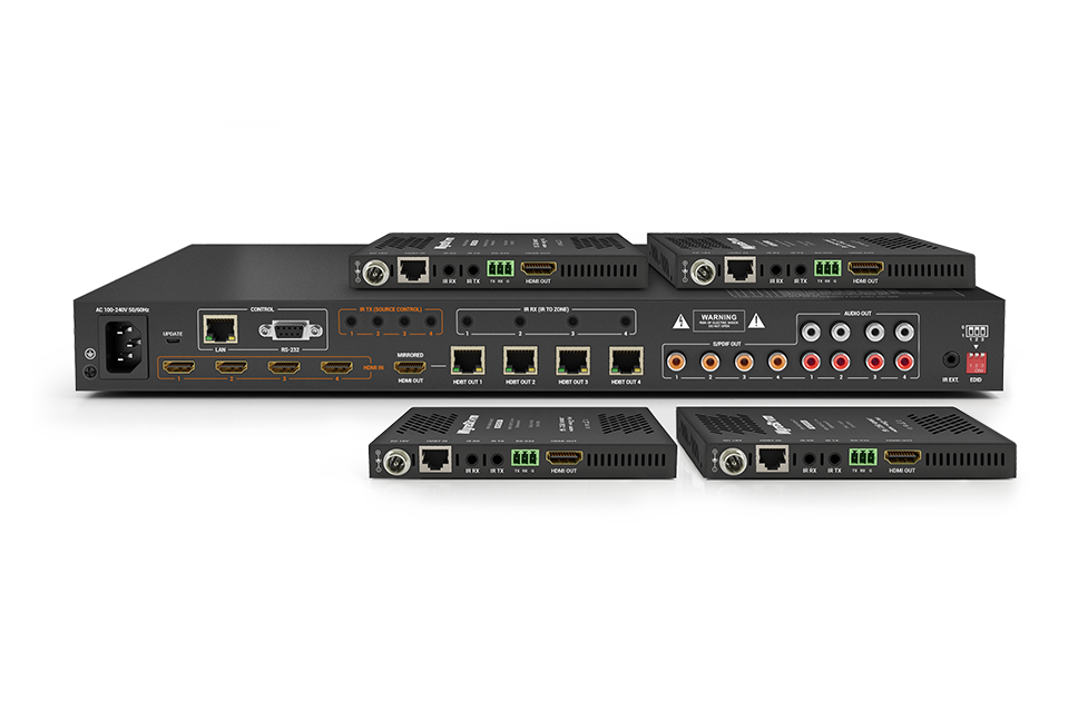 4X4 Uhd 4K Hdr Hdbt Matrix Kit MXV0 - Amber Tech