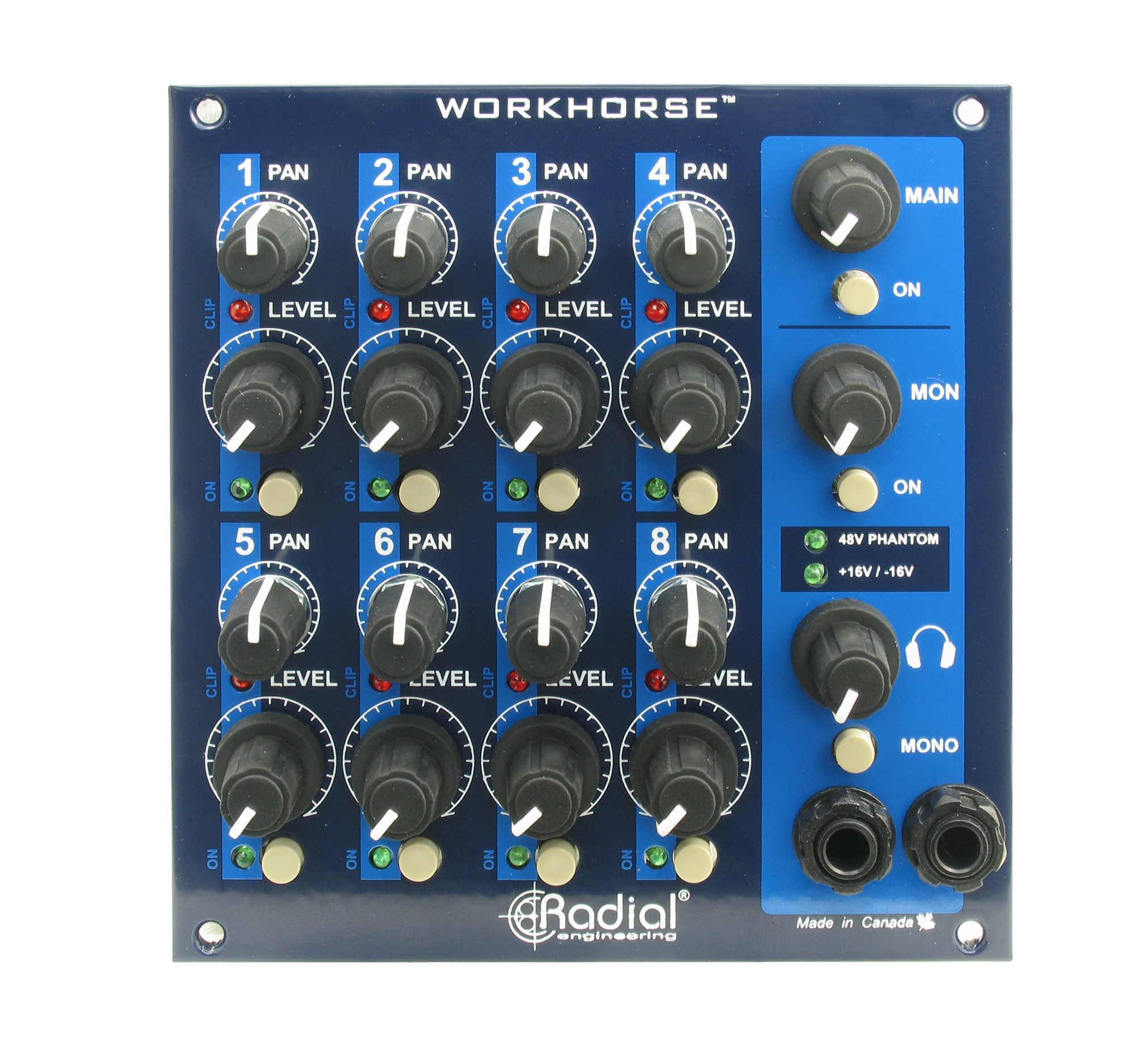 RADIAL W-M8 Summing Mixer Module | Radial Engineering - Amber Tech