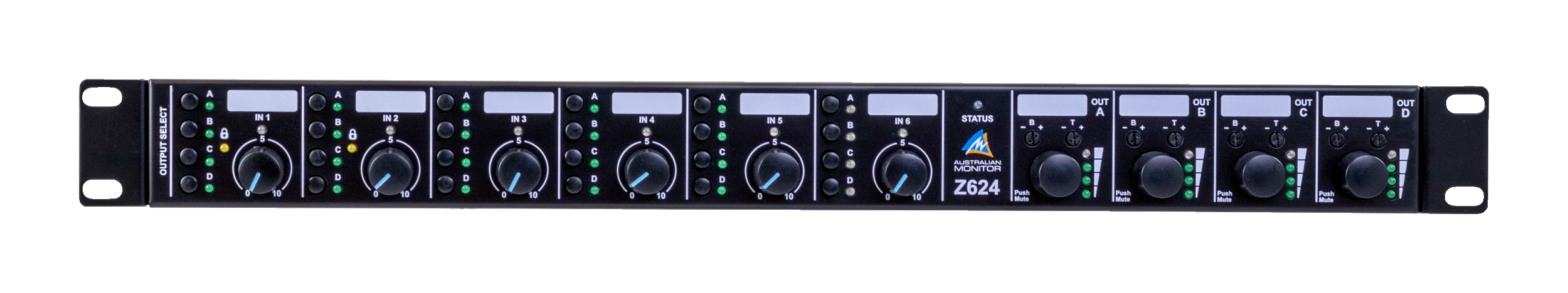 Four Zone Mixer Z624 - Amber Tech