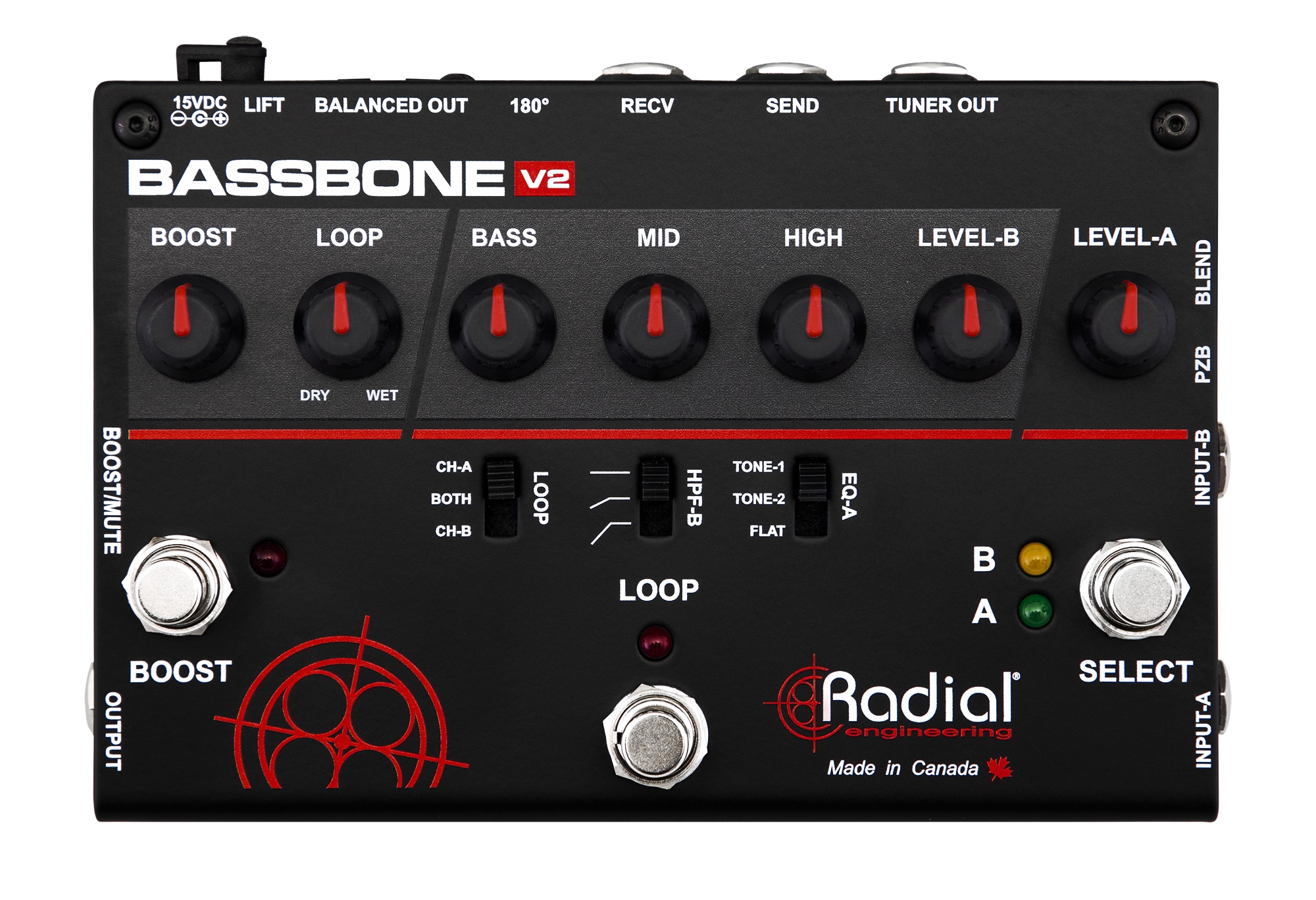 RADIAL TONEBONE BASSBONE V2 | Tonebone - Amber Tech