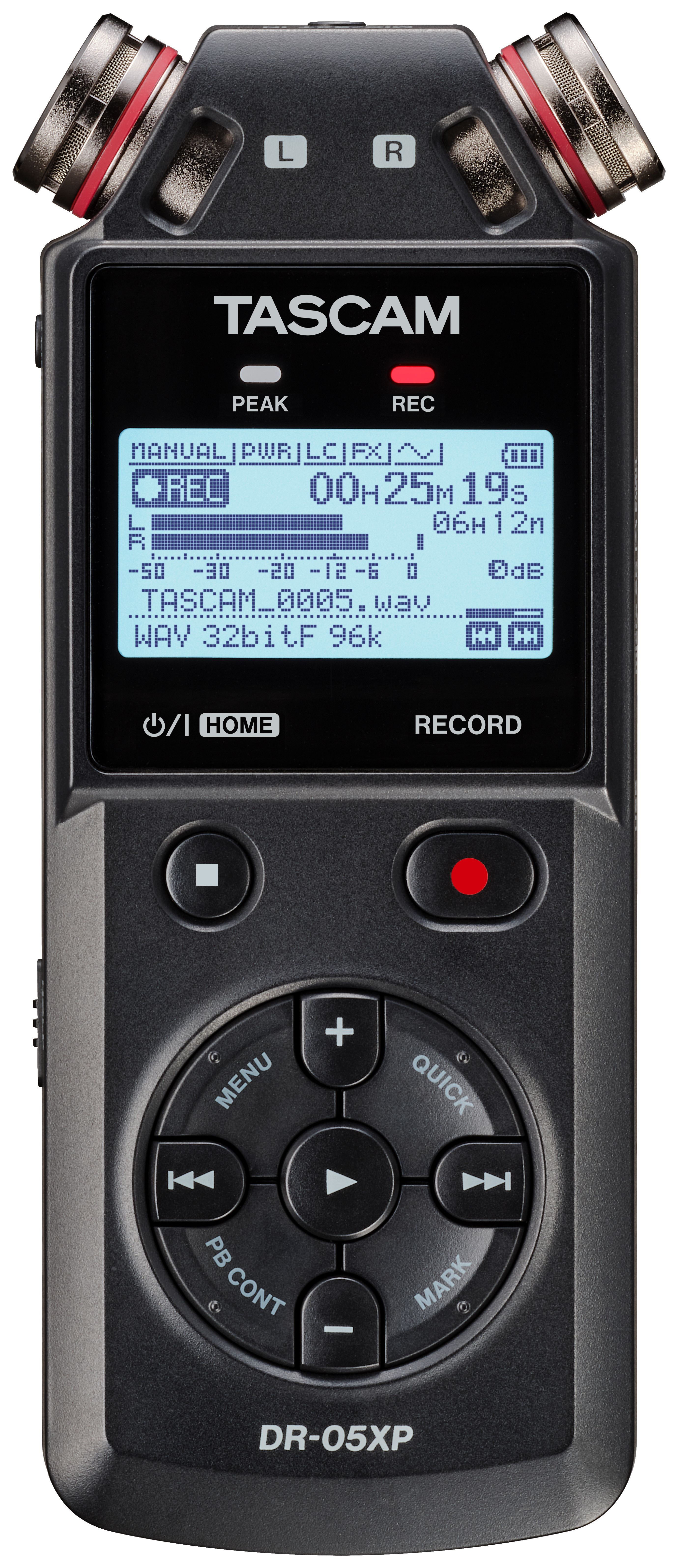 Handheld Linear PCM Recorder w Audi - Amber Tech