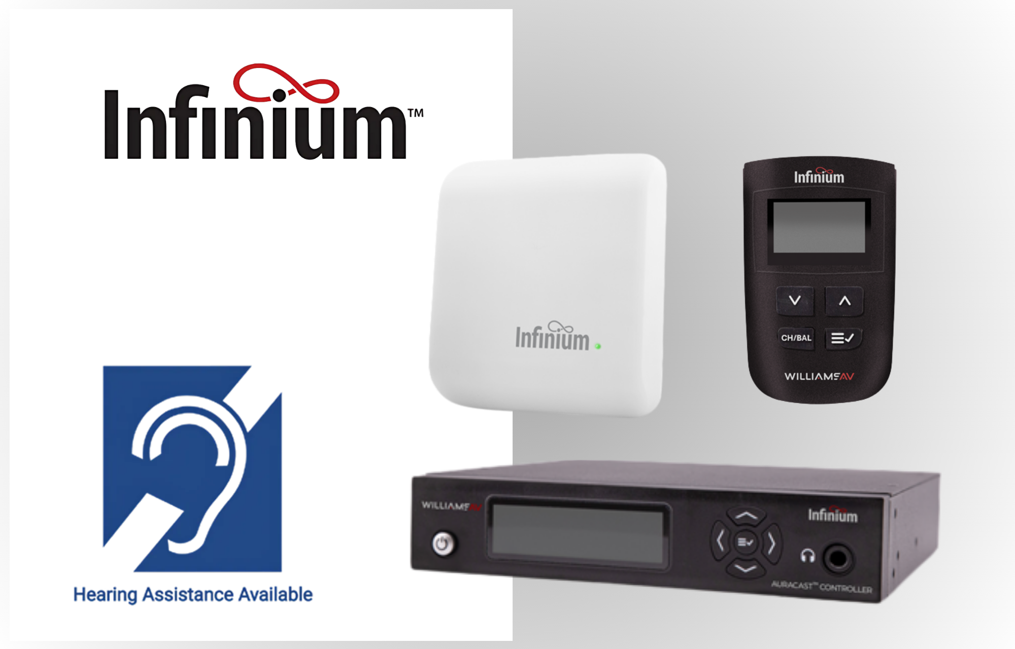Williams AV | Hearing Augmentation | Auracast Solutions - Amber Tech