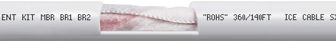 Speaker, Network, Microphone cables in an easy to install cabling ...