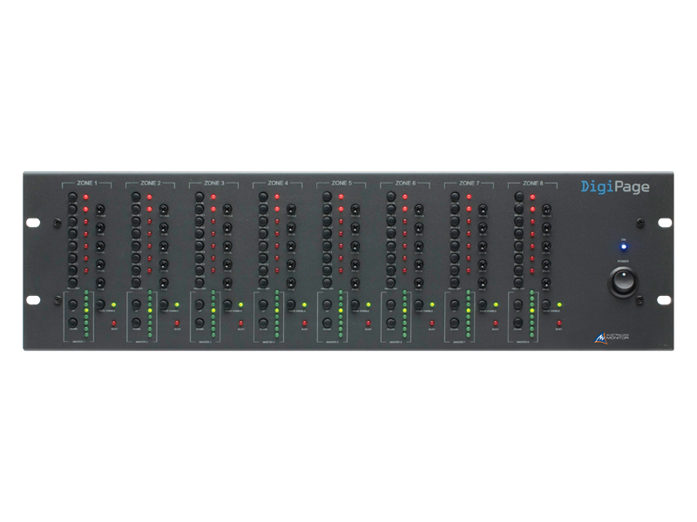 Digipage 8 Zone - Amber Tech