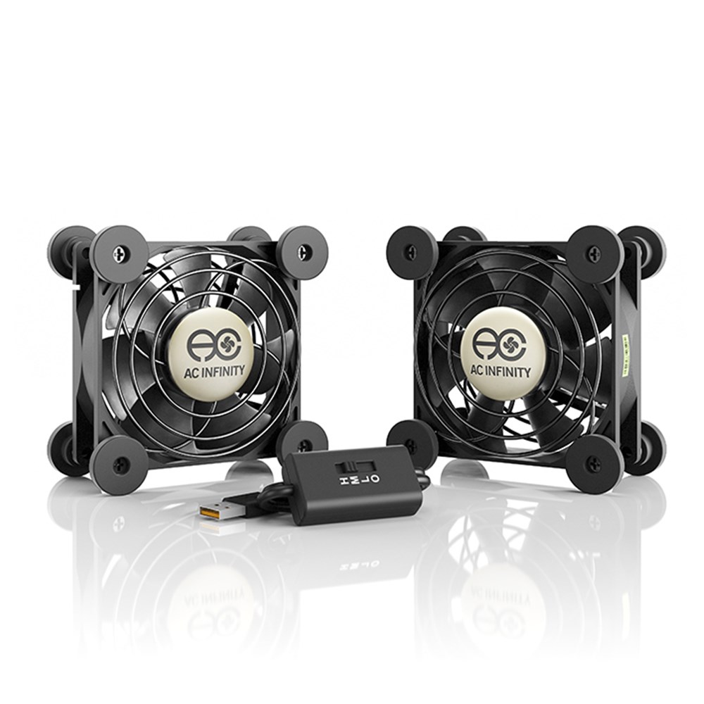 Multifan S5 Spot cooler 2x80mm fan - Amber Tech