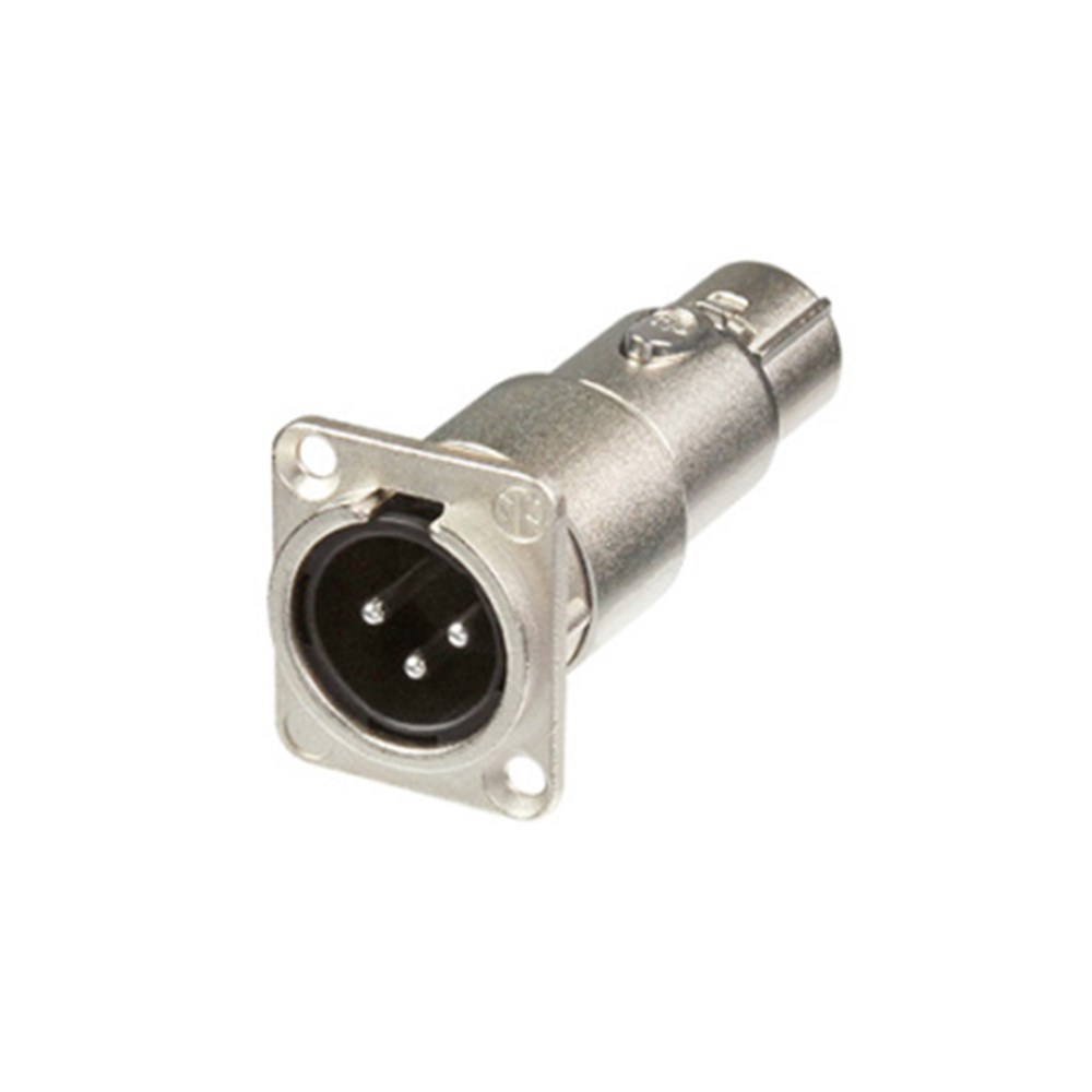 MALE TO FEMALE D-FLANGE CHASSIS MOU | Neutrik - Amber Tech